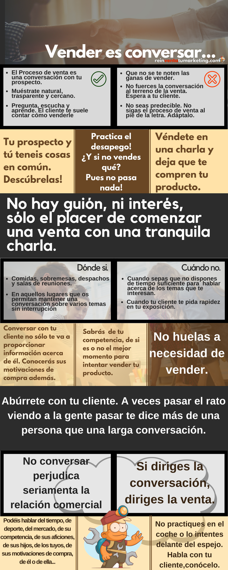 Vender es conversar. El arte de ser original y diferente en ventas